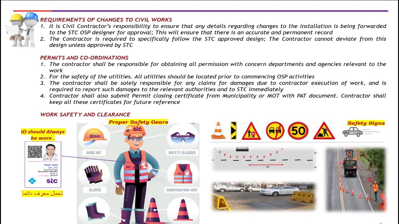 OUTSIDE PLANT CIVIL CONSTRUCTION GUIDELINE PART-1 - YouTube