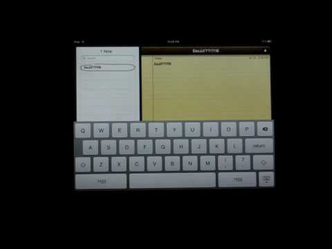 How To: iPad typing tips for quick caps and instant apostrophe - YouTube