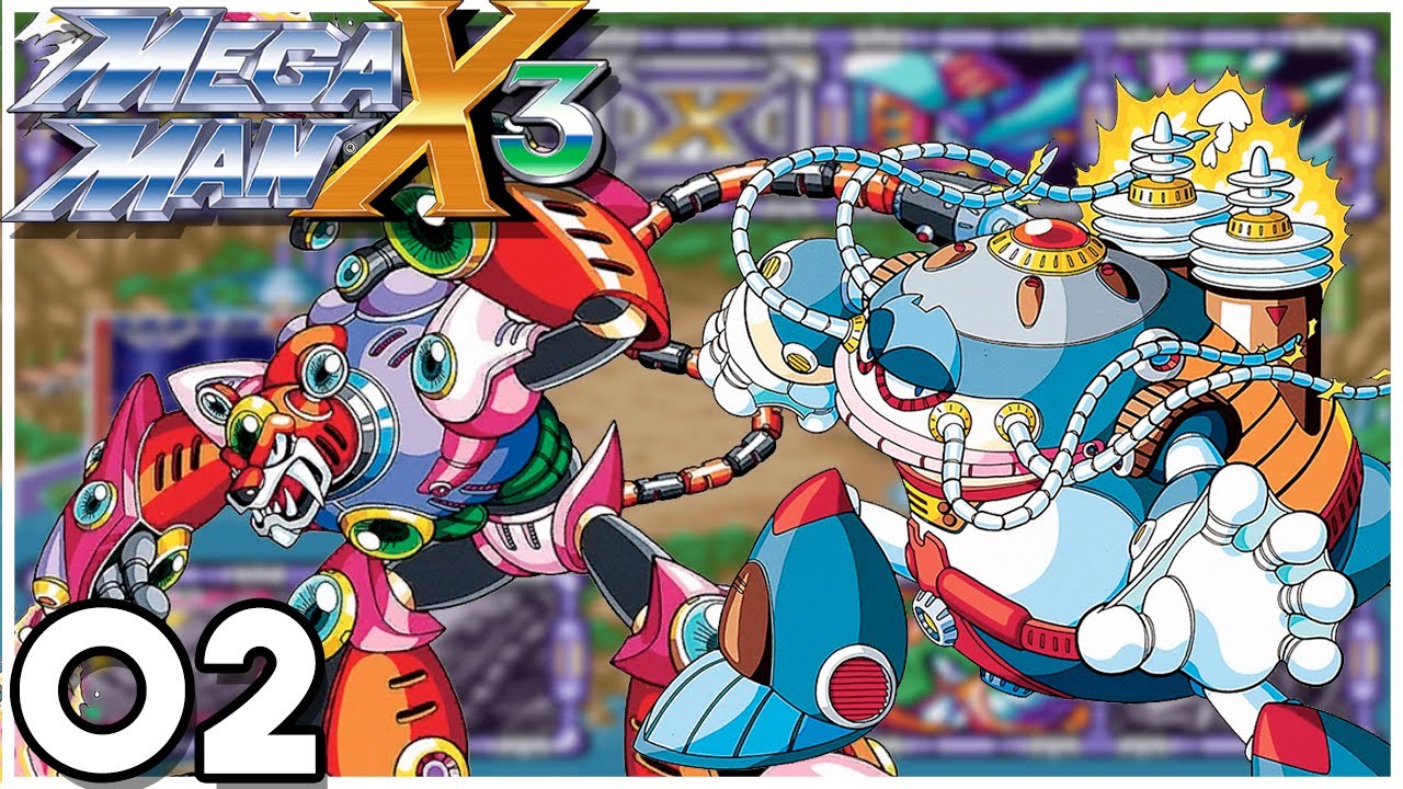 Megaman x3 #02 Neon Tiger & Volt Catfish (No Commentary) - YouTube