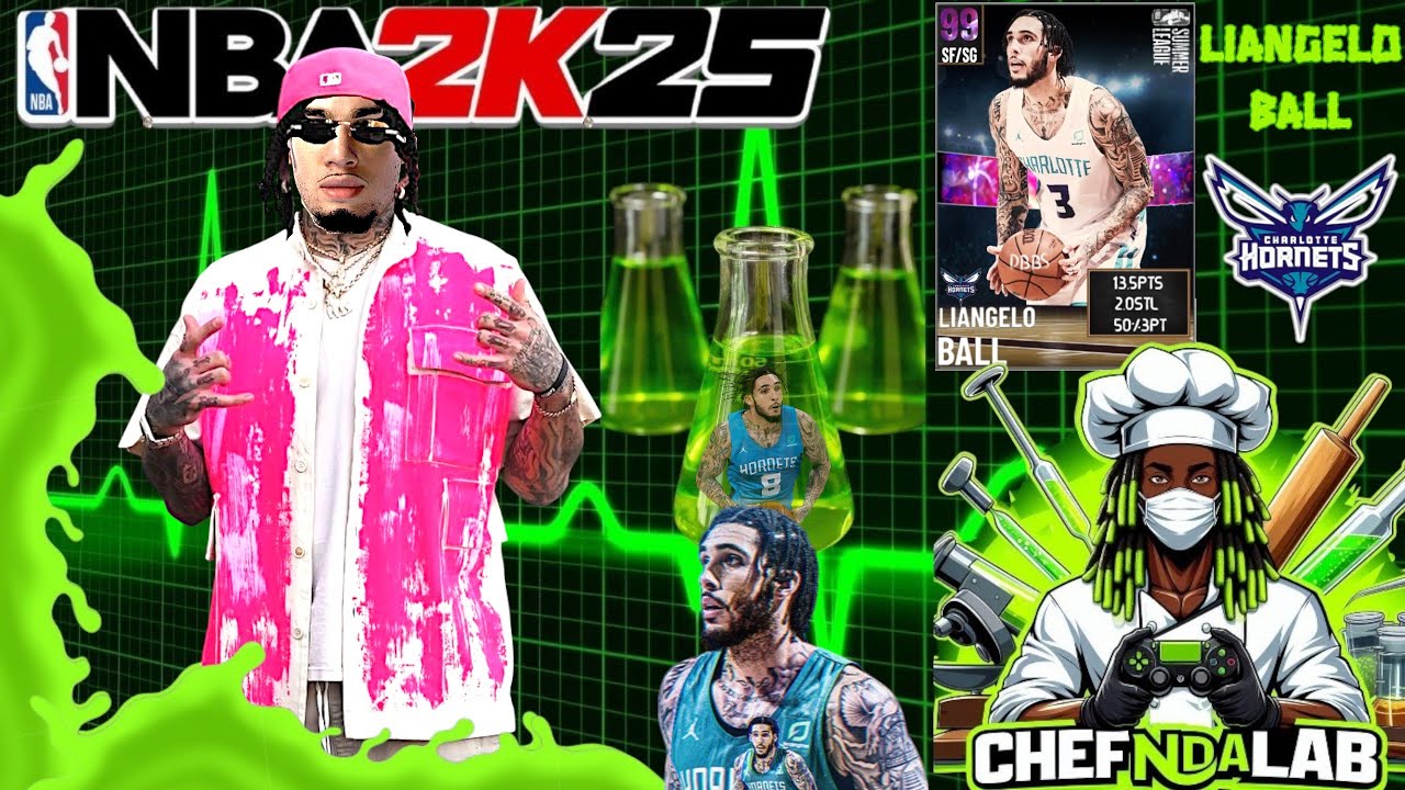 The Realest LiAngelo Ball NBA 2k25 Face Creation (Chef's Edition) 💪🏾🔥🔥 ...