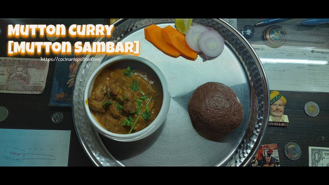 Mutton Curry |Mutton Sambar | Mutton Curry for Ragi Mudde | - YouTube