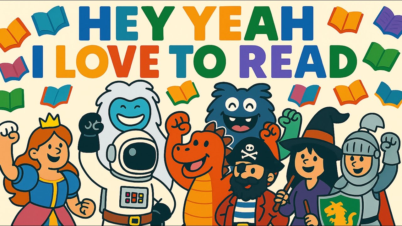 Hey Yeah I Love to Read (Lyrics Version) (Dedicated to Vicki the ...