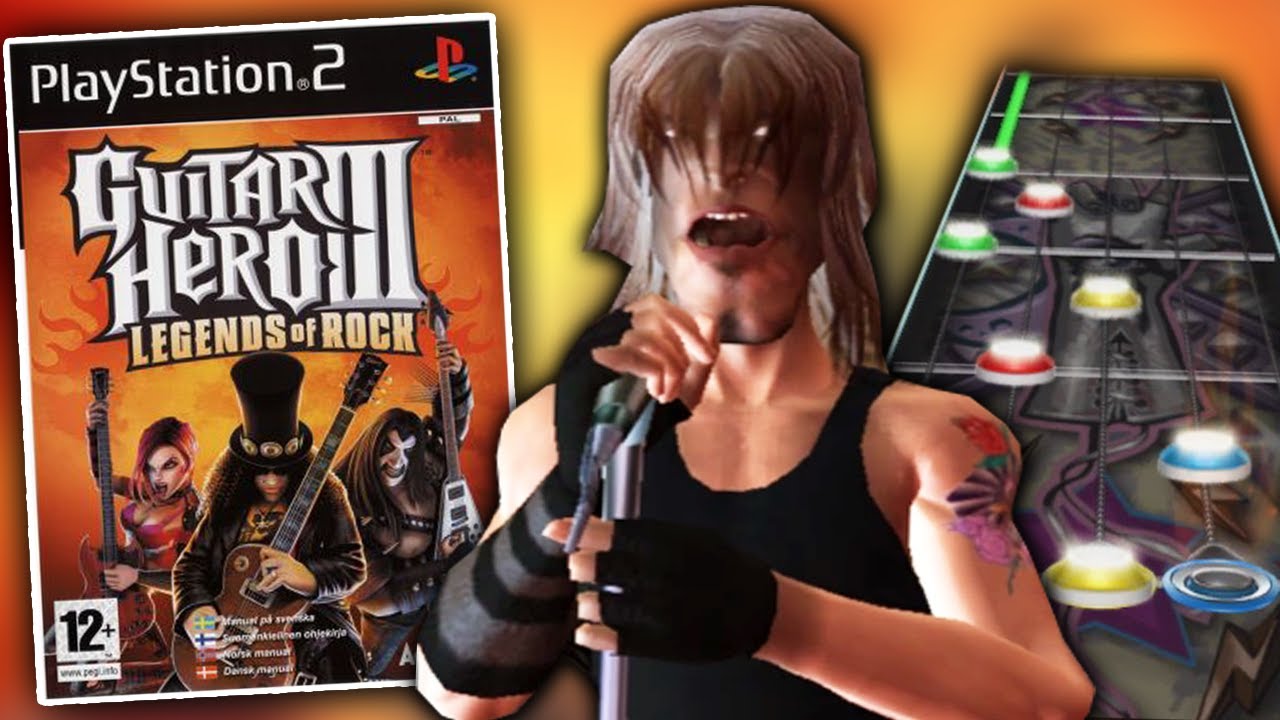 UM INICIANTE NO GUITAR HERO DE PS2 KKK - Guitar Hero III: Legends of ...
