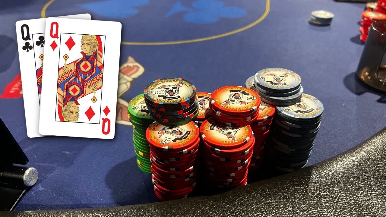 How To Perfectly Play Pocket Queens - Kyle Fischl Poker Vlog Ep 166 ...