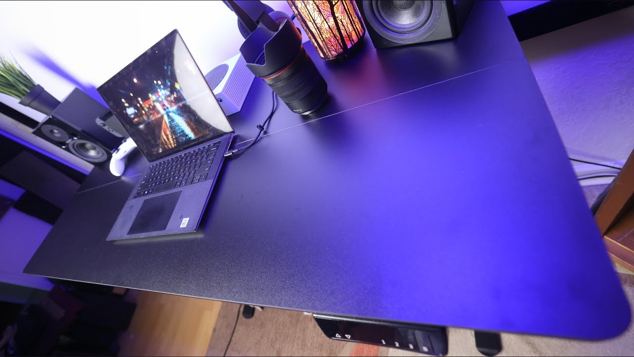 Lubvlook 55 Inch Electric Height Adjustable Standing Desk | Unbox ...