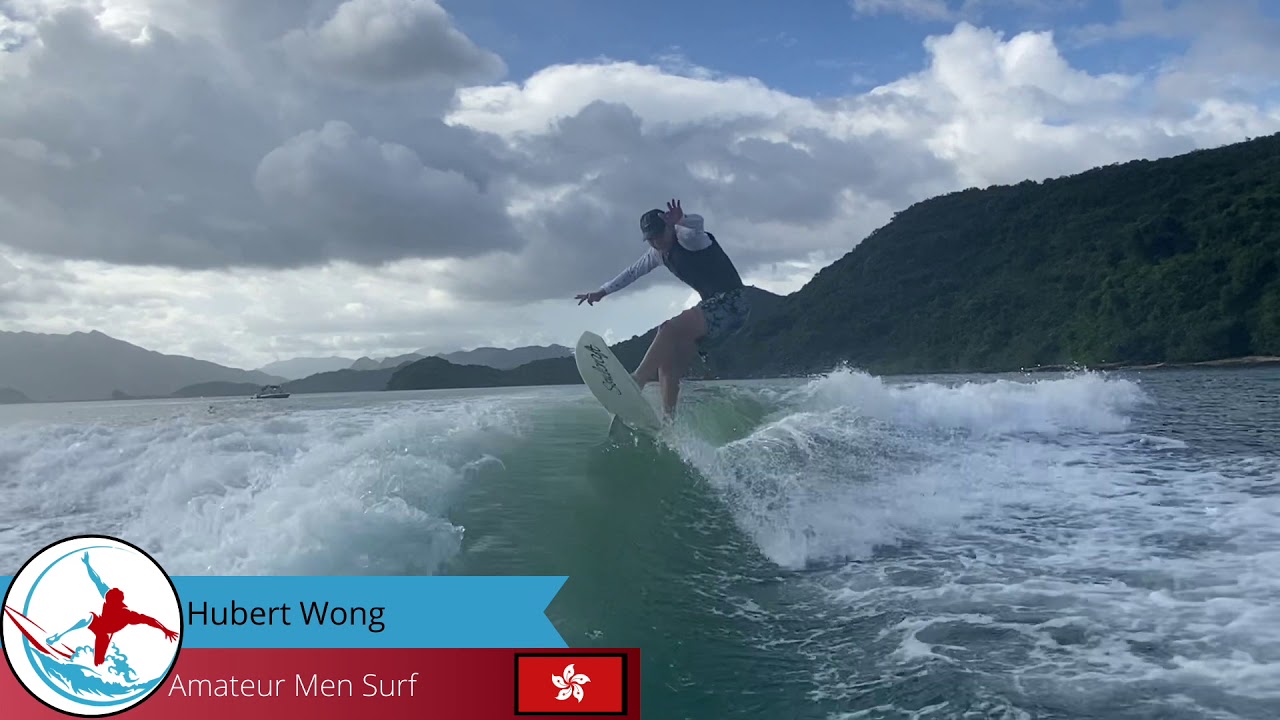 2020 Online WRS Series Event #1 - Amateur Men Surf - Hubert Wong - YouTube