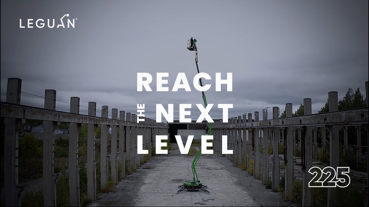 Leguan Lifts - Leguan 225 | All-terrain spider lift with unrivaled ...