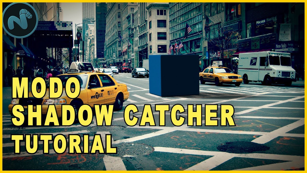 How To Create A Shadow Catcher In Modo - 3D Tutorial - YouTube