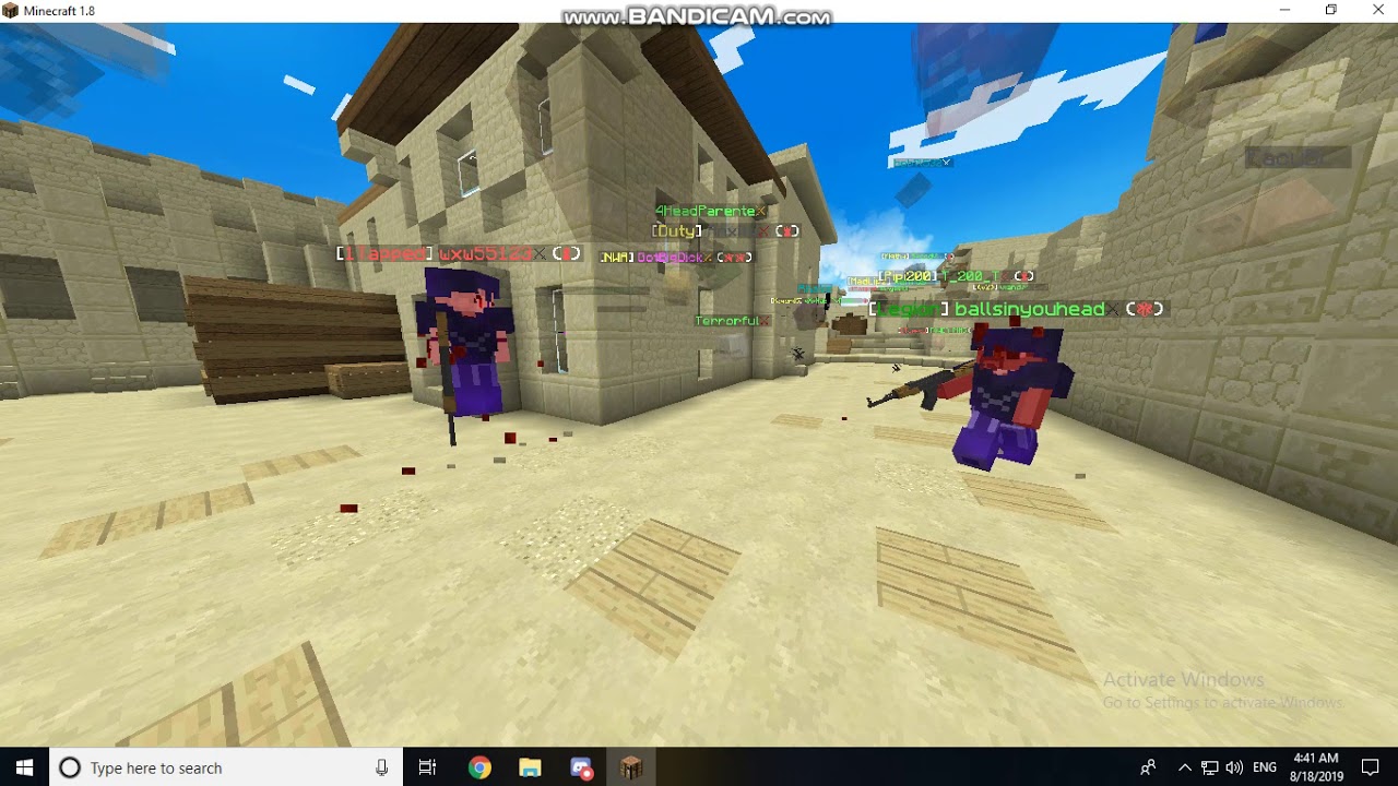 Rust MC | wxw12355 [Noob Chena] Exit duel from ballsinyouhead p4pp3 - YouTube