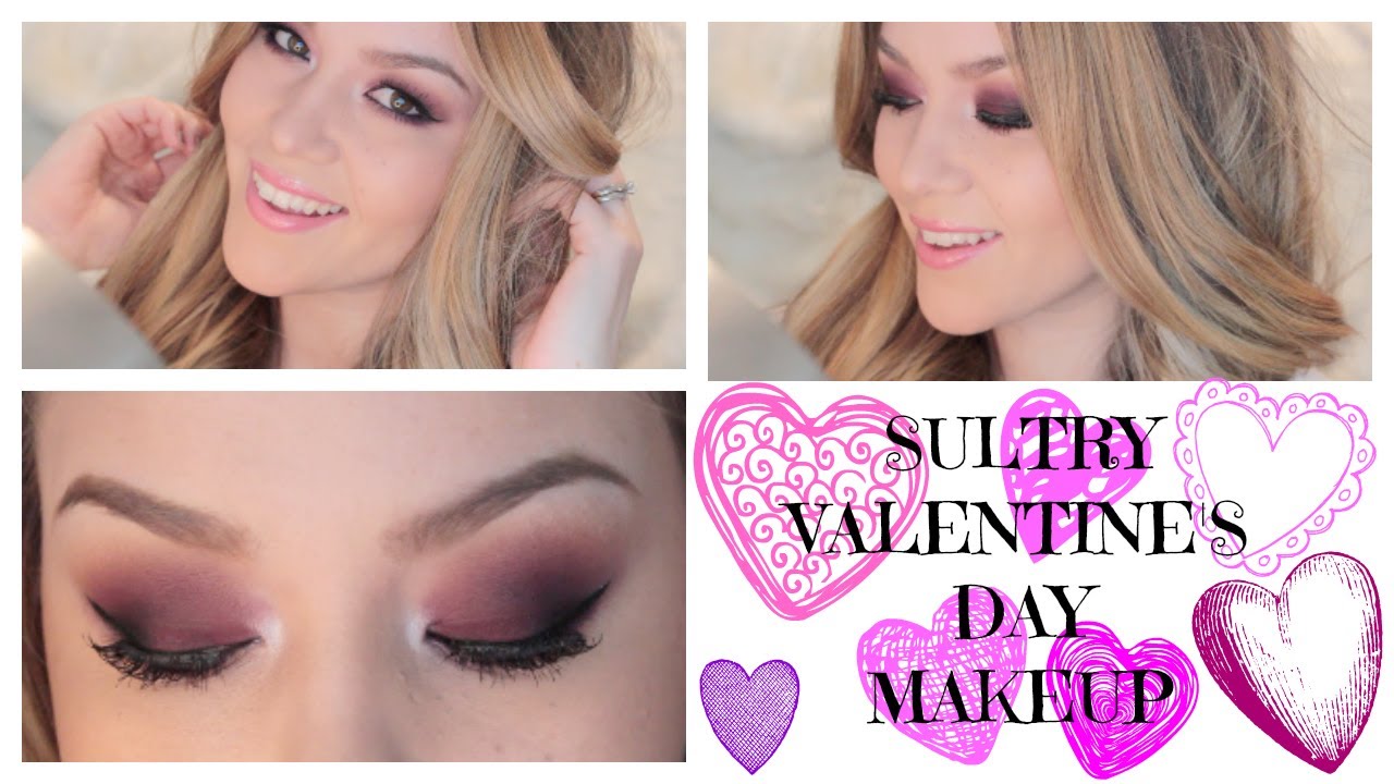Valentine's Day Makeup Tutorial - YouTube