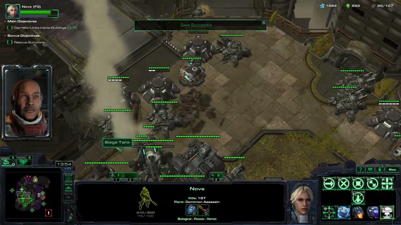 SC2 (BRUTAL), Enemy Intelligence - [Deathless] (Nova Covert Ops) #73 ...