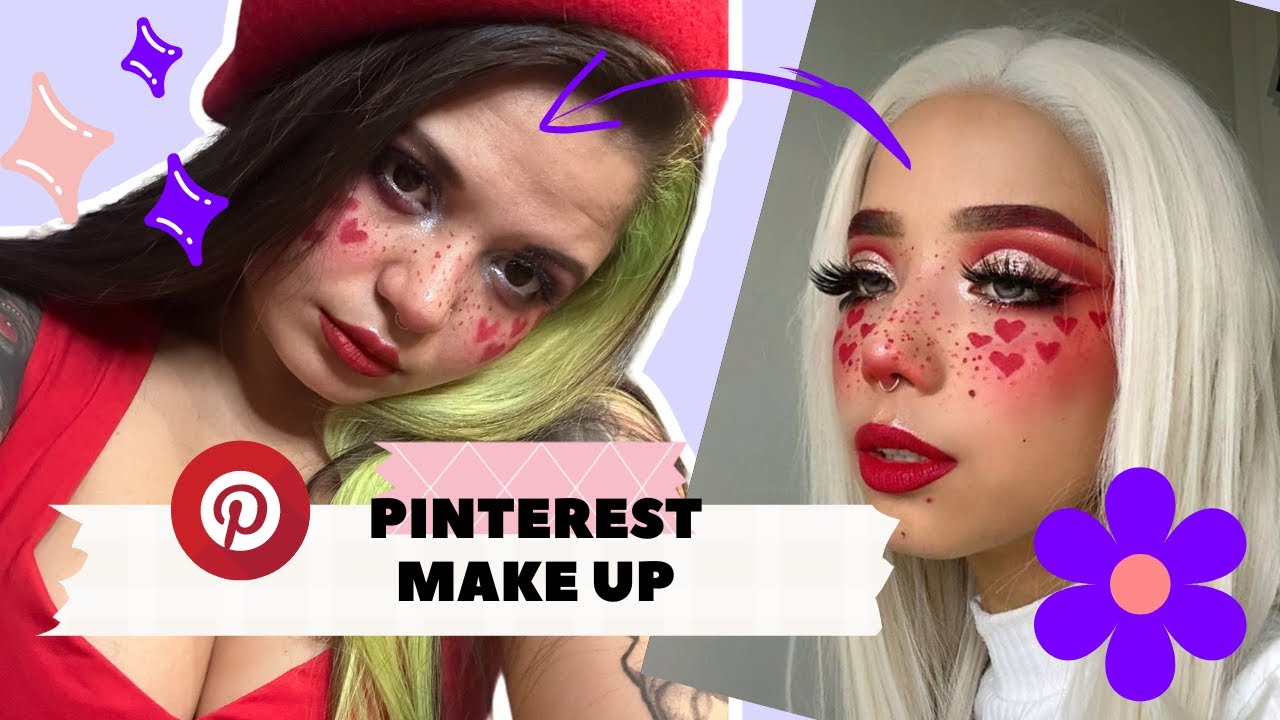 Make up FAILS // Recreating Pinterest makeup - YouTube