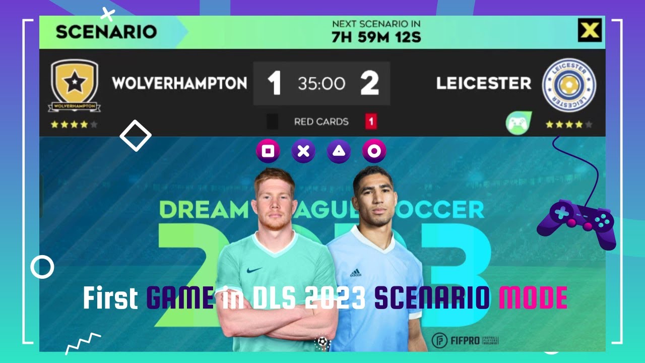 First GAME in DLS 2023 Scenario Mode! - YouTube