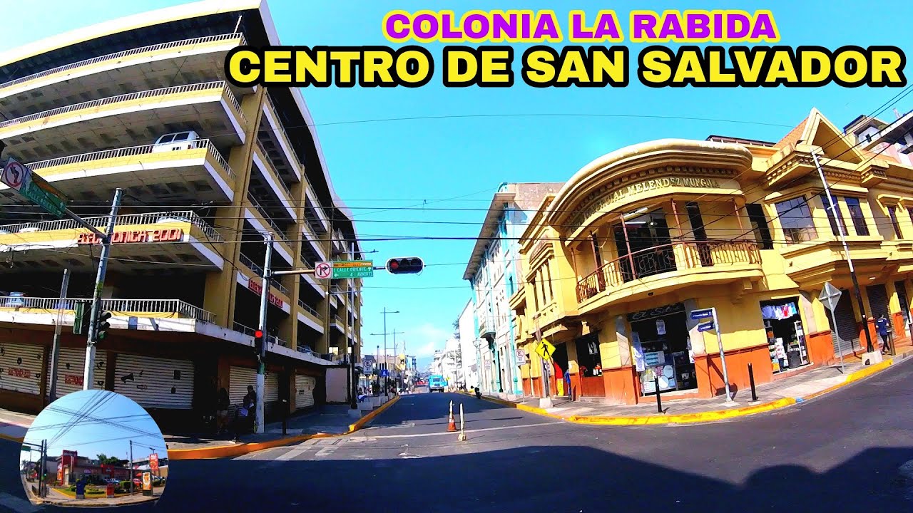 CALLES Y AVENIDAS DE SAN SALVADOR COLONIA LA RABIDA. #elsalvador # ...