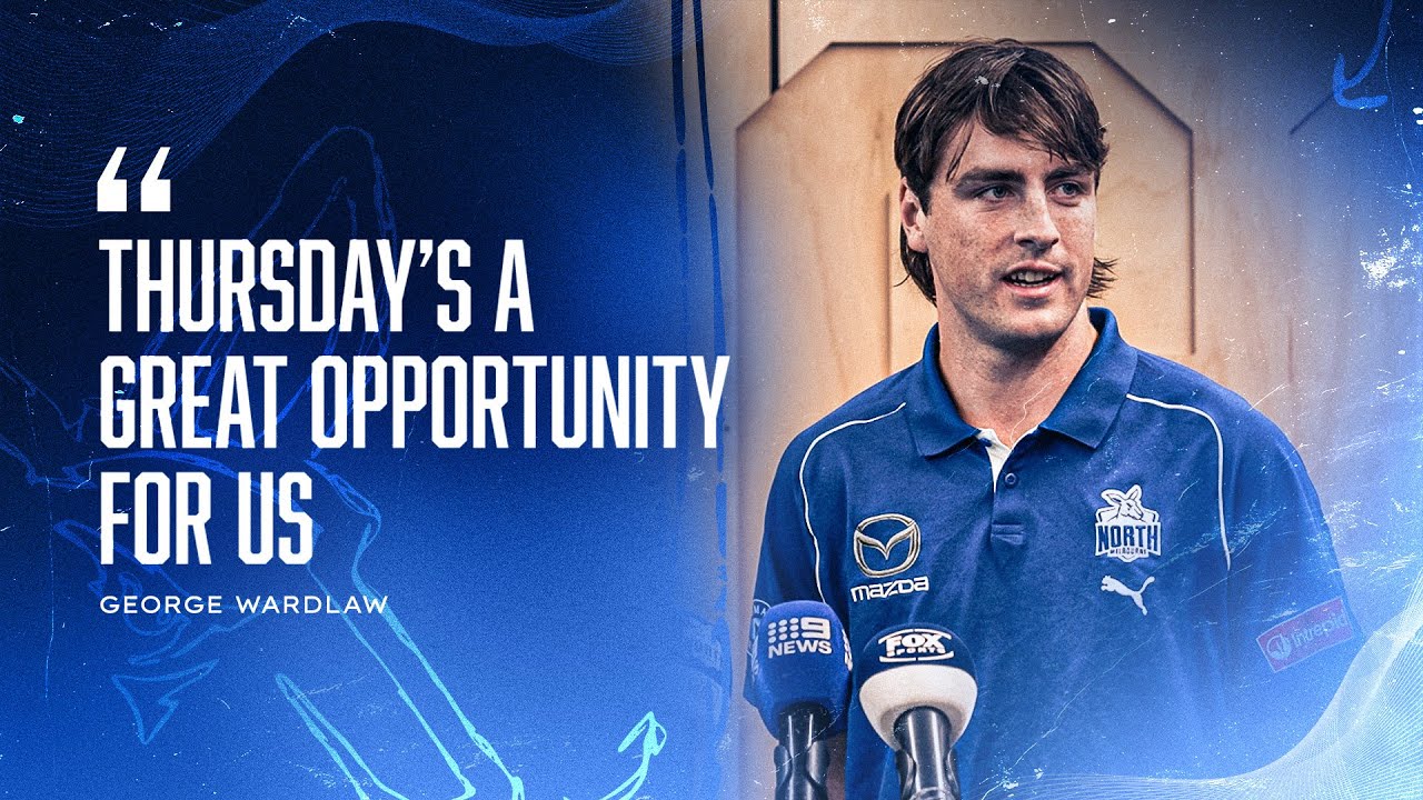 Wardlaw on Thursday's primetime clash with Essendon - YouTube