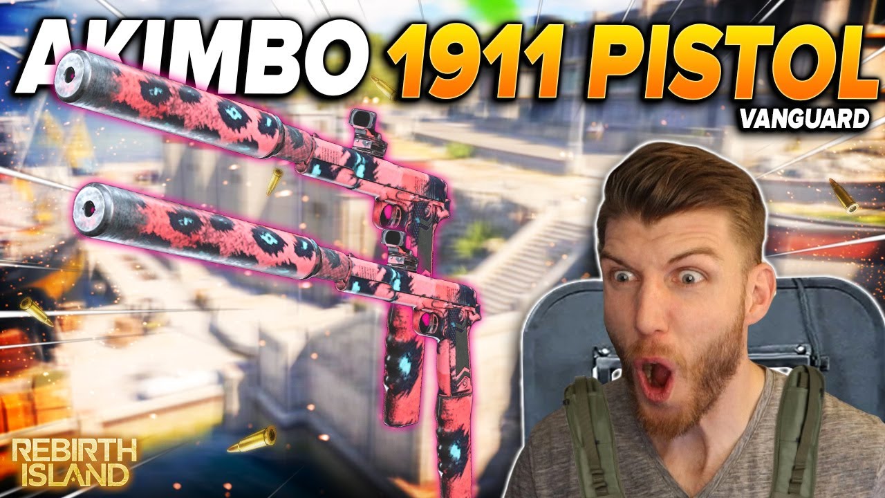 Using The Akimbo 1911 and Riot Shield On Rebirth Island [Best Akimbo ...