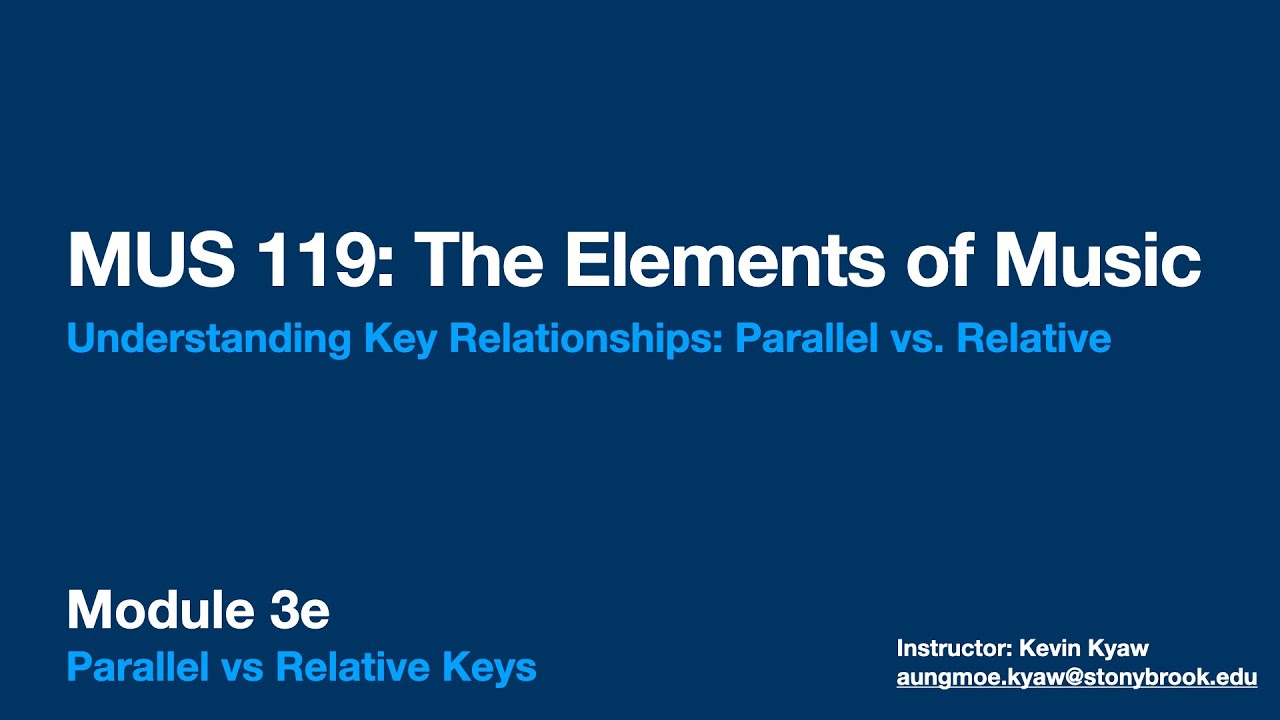 Module 3e | Understanding Key Relationships: Parallel vs Relative ...