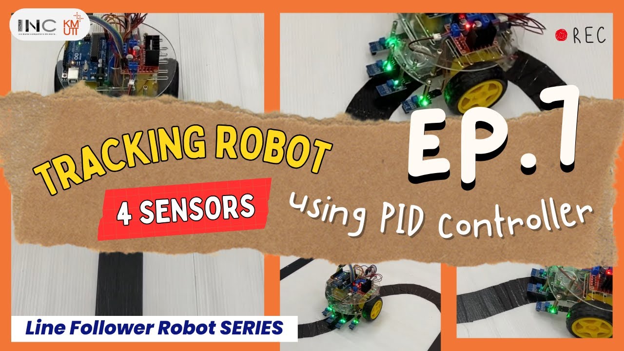 LFRB EP07 : Line Tracking P2 (PID Tracking Algorithm) - YouTube