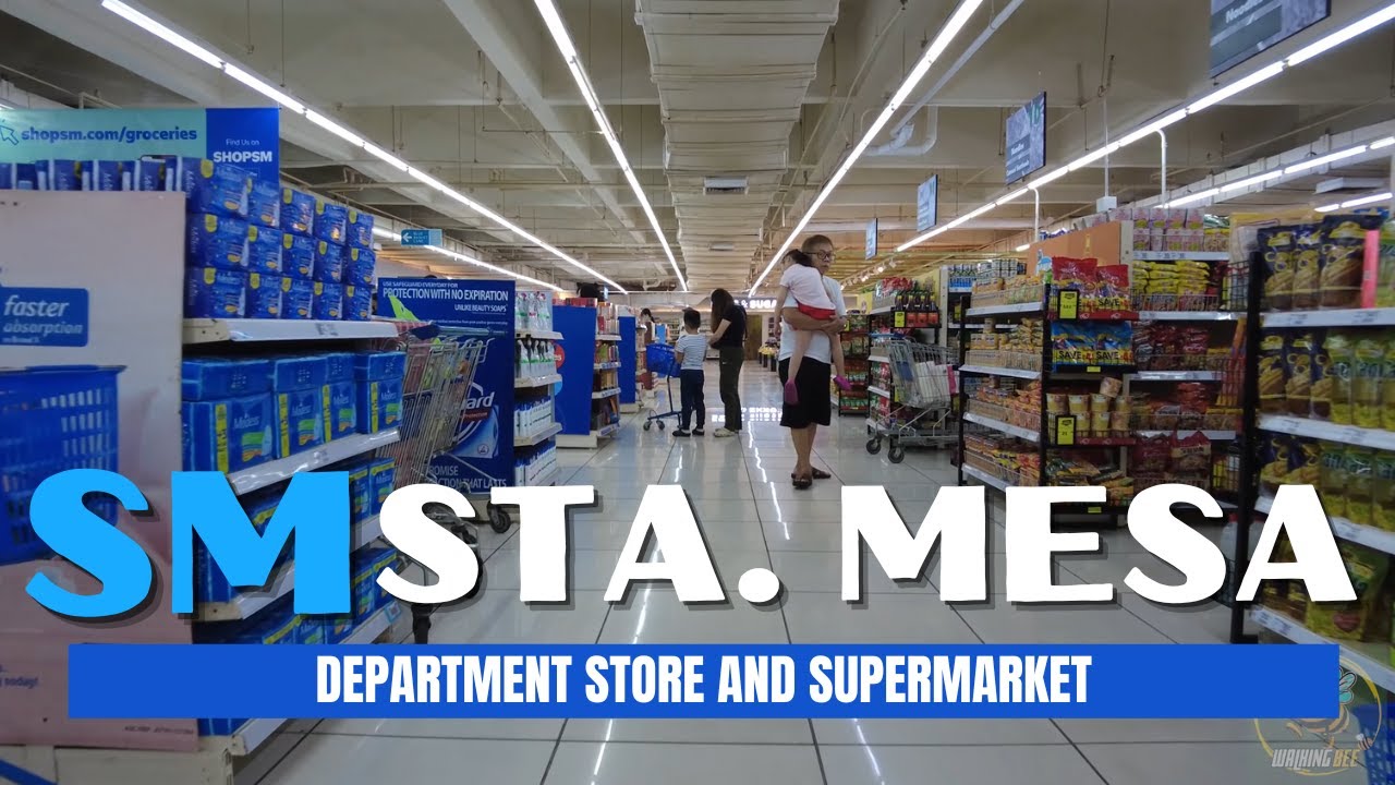 [4K] SM CITY STA MESA - DEPARTMENT STORE AND SUPERMARKET 2024 - YouTube