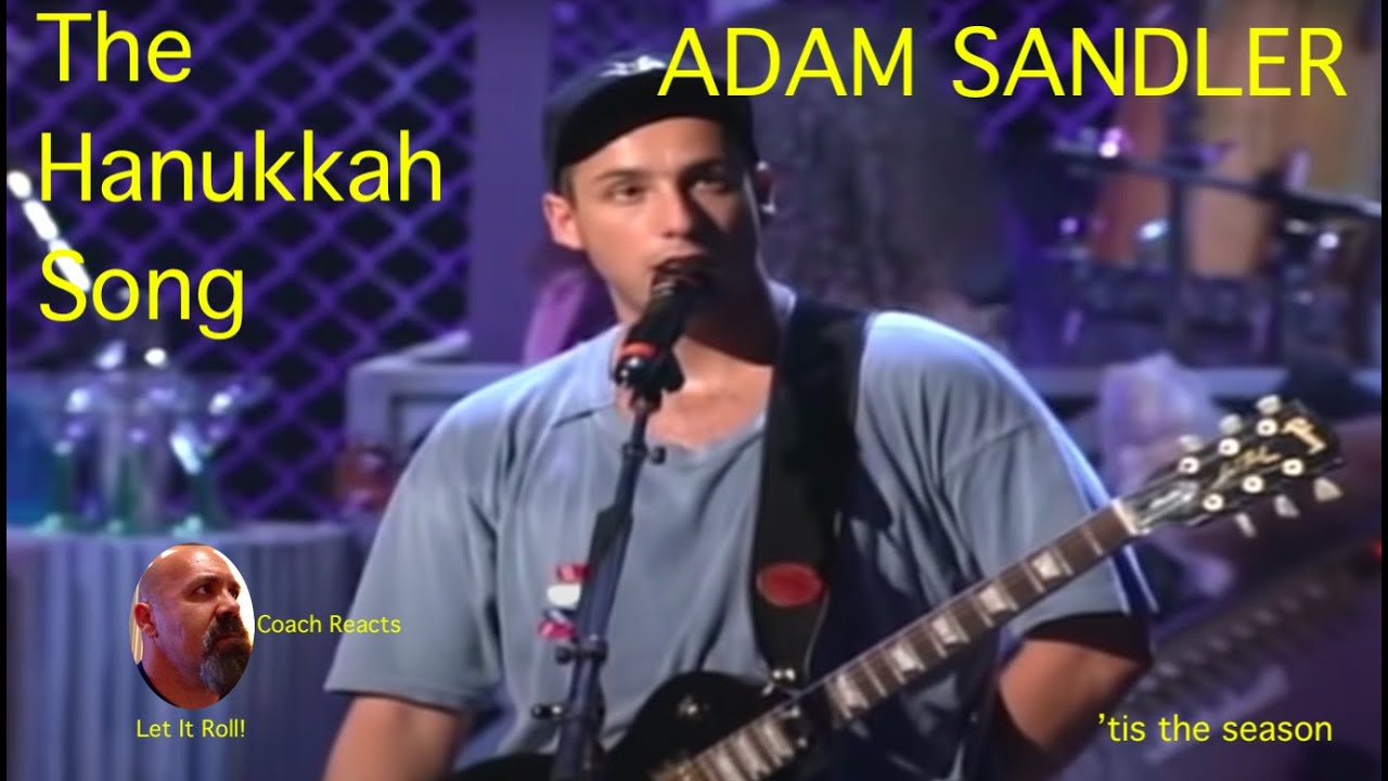 Coach Reacts: 'tis the season - Adam Sandler "The Hanukkah Song" Live ...