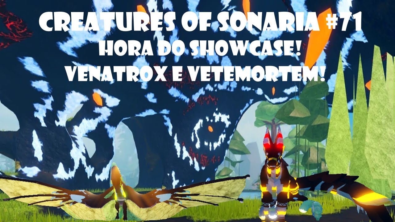 Mostrando os novos VENATROX e VETEMORTEM! - Creatures of Sonaria #71 ...