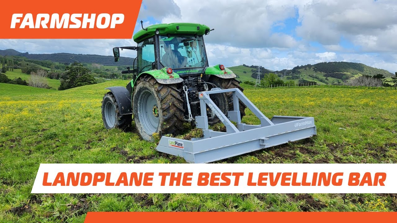 The best leveling bar in NZ, FarmMax Landplane by FarmShop - YouTube