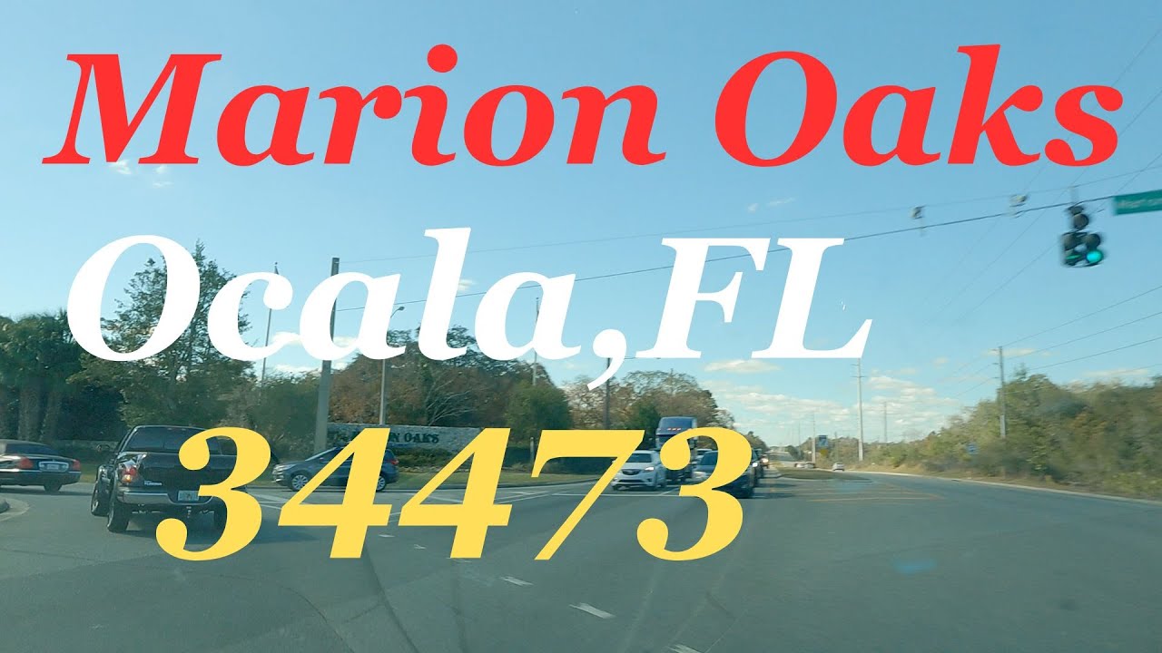 MARION OAKS - Ocala, FL 4K #aroundocala #ocala #houseforsale - YouTube