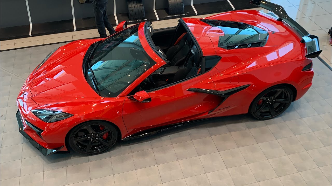 What color C8 Z06 is the most dramatic? Red C8 z06 Walk around interior ...