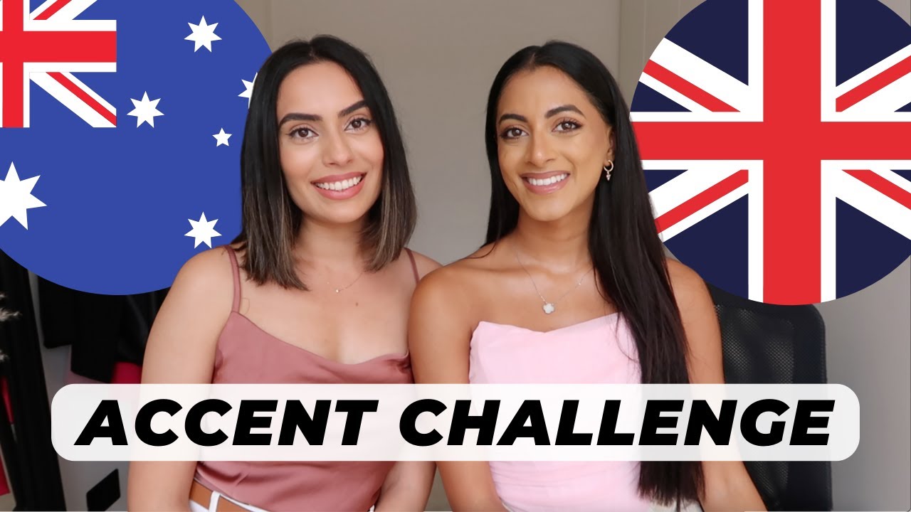 BRITISH TRIES AUSTRALIAN ACCENT CHALLENGE | With @Tanvix - YouTube