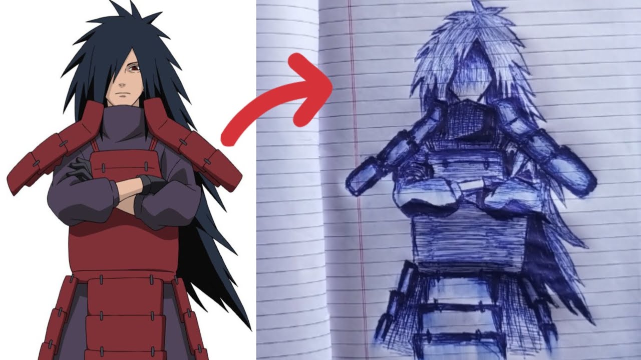 Madara Pen Drawing