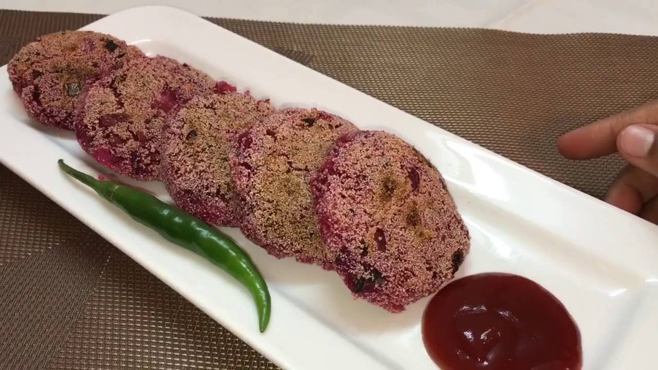Beetroot cutlets / Tikkis/ pattice - YouTube