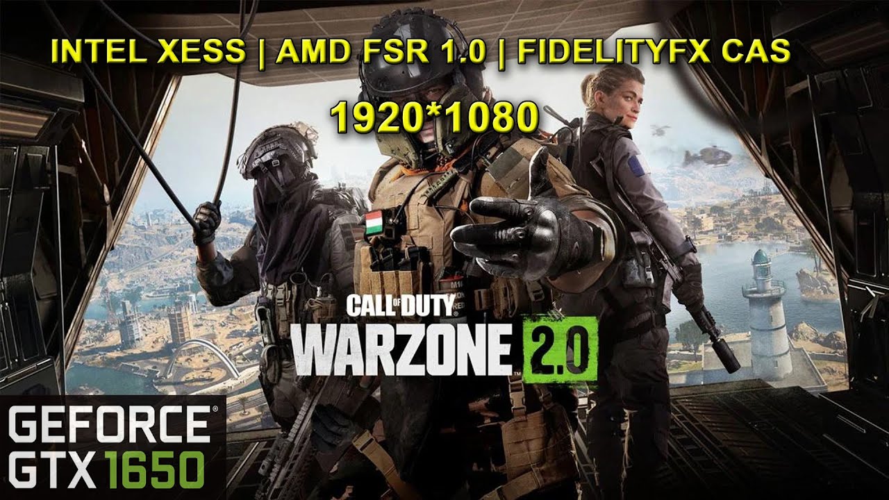 Call of Duty : Warzone 2 - GTX 1650 + Ryzen 5 3600 | XESS , FSR 1.0 ...