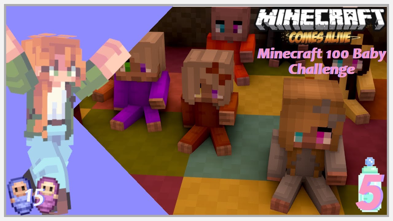 Only 75 More Babies To Go! 👶👶-100 Baby Challenge But It's Minecraft| Ep ...