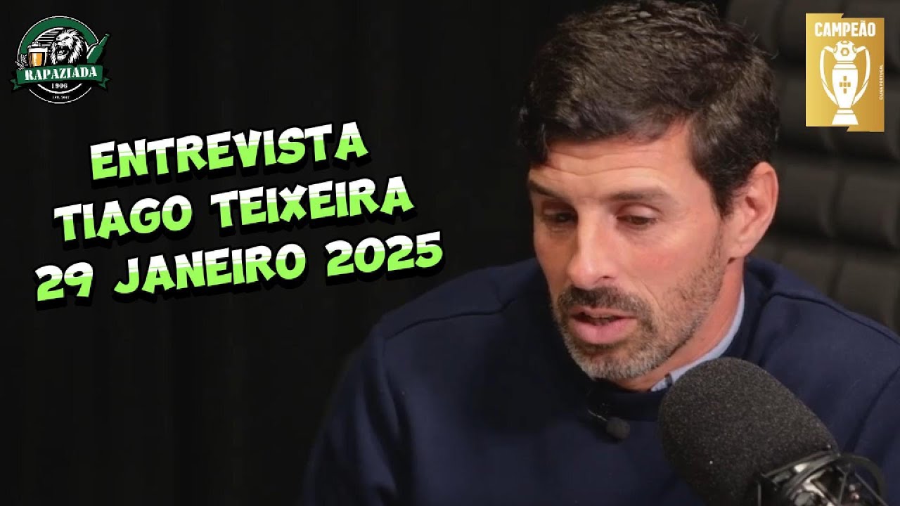 Entrevista Tiago Teixeira - 28 janeiro 2025 - YouTube