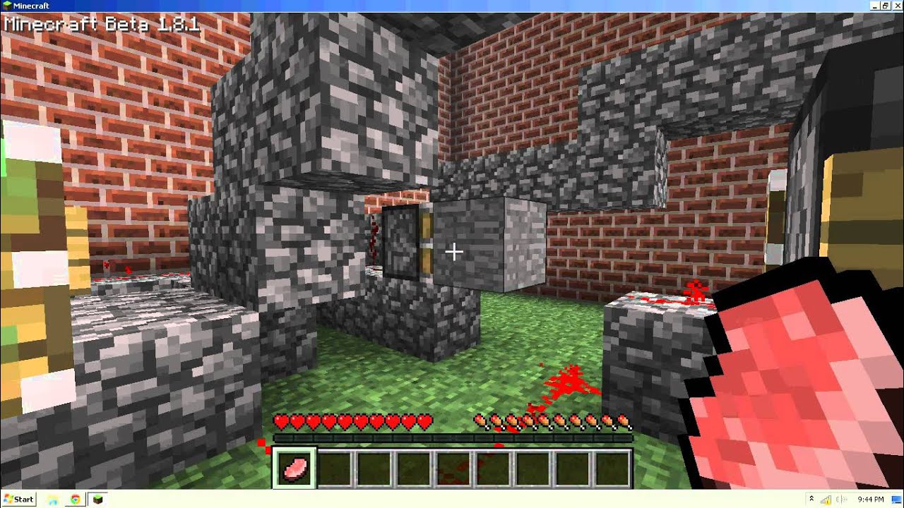 Minecraft Programmable Password - YouTube
