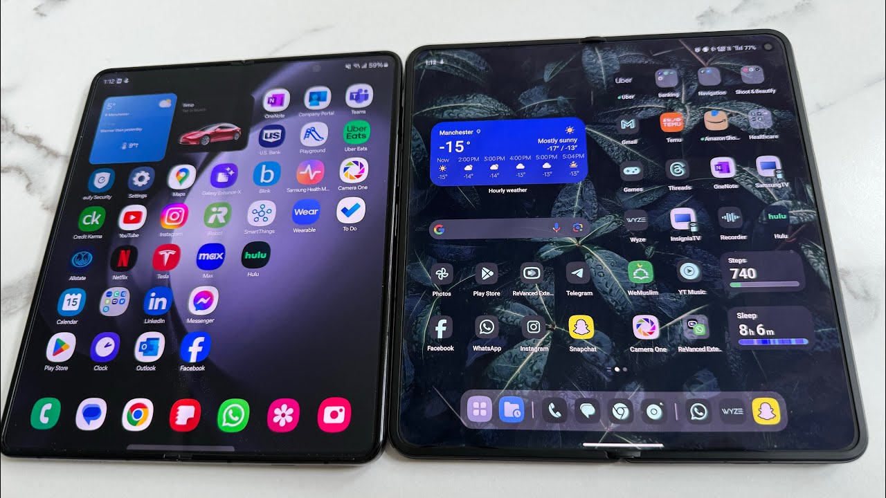 Oneplus Open vs Z Fold 5 multitasking. Who’s better? - YouTube