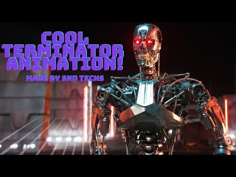 Terminator T 800 Blender Animation - YouTube