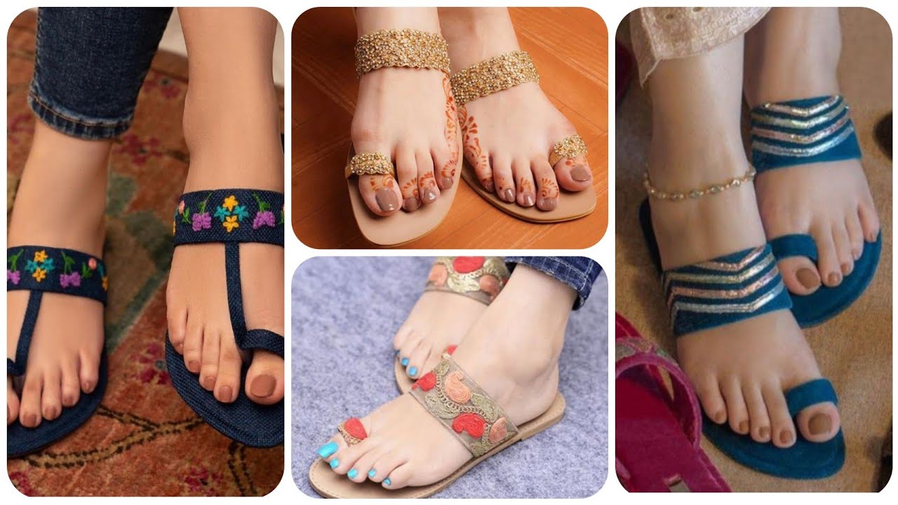 KOLHAPURI CHAPPALS DESIGNS 2023 | Most Ravishing beautiful Ladies ...