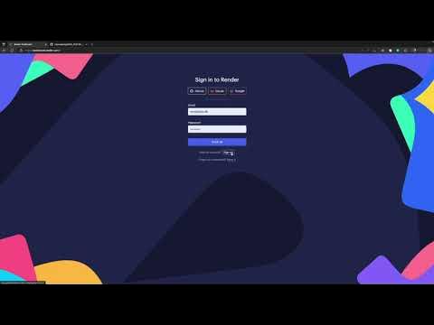 Deploying a REST-API on render.com - 02 - Deploy - YouTube