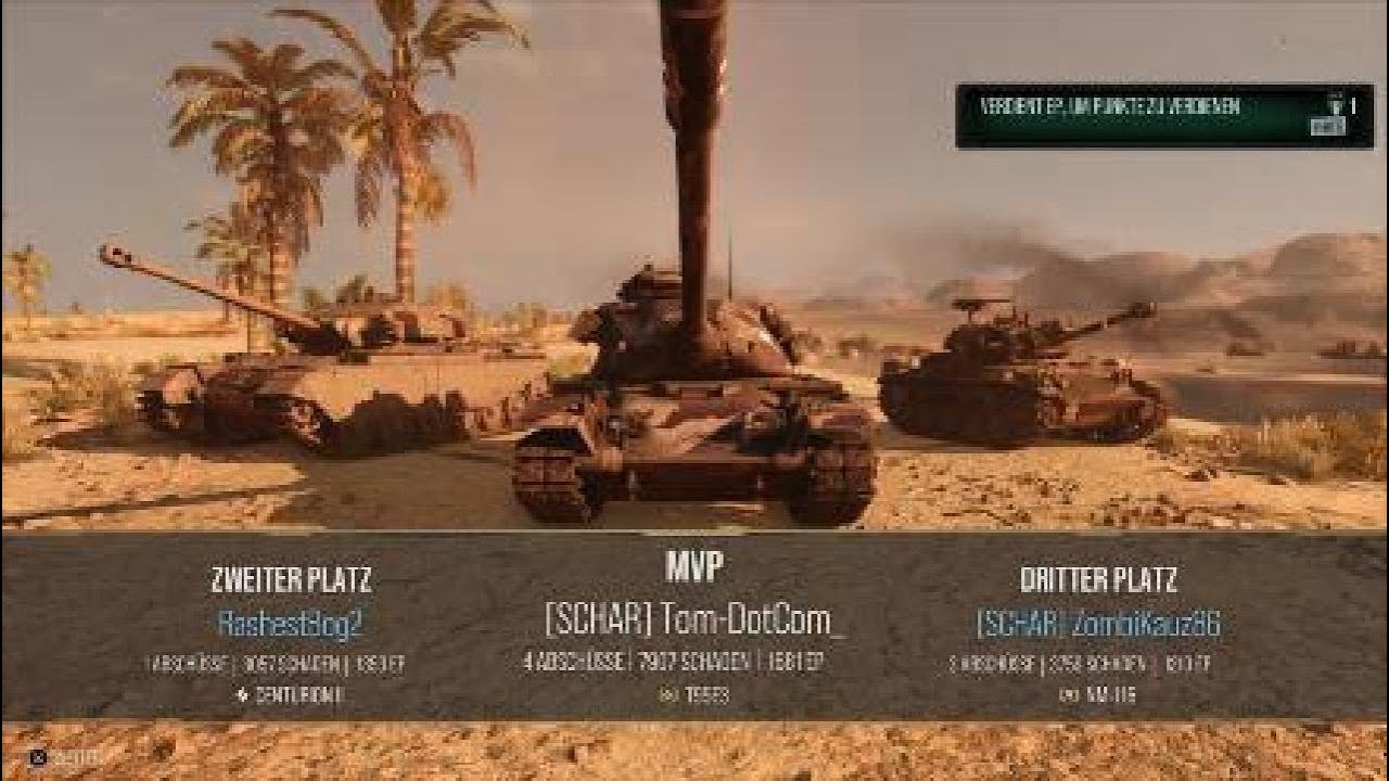 World of Tanks Modern Armor T95E3 Ace Tanker # 3 Cold War WoT - YouTube