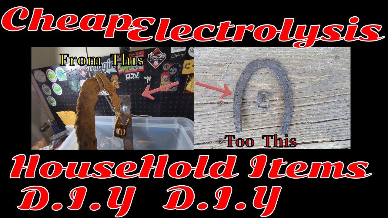 How To Make Electrolysis Tank Using Household Items - YouTube