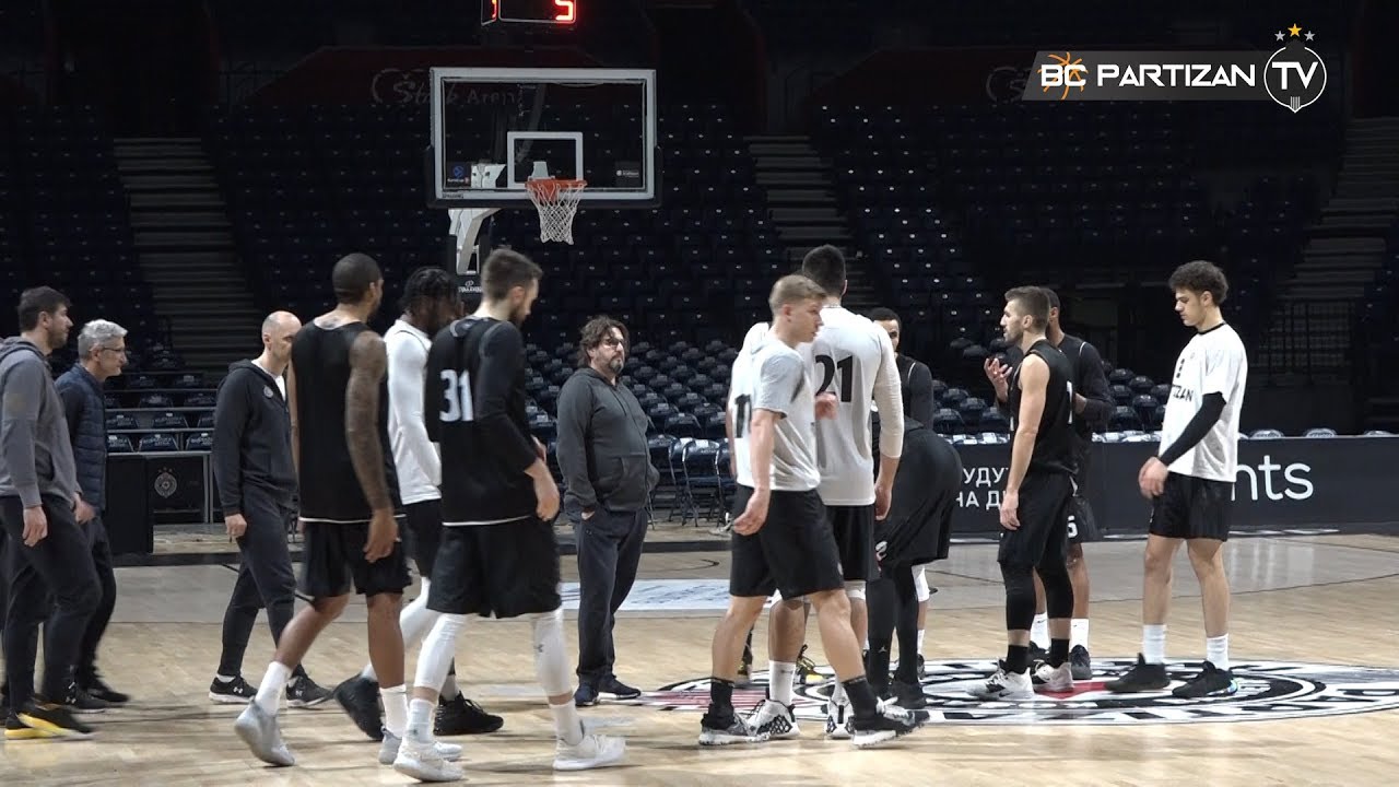 BC Partizan TV: Partizan NIS pred Cedevitu Olimpiju - YouTube