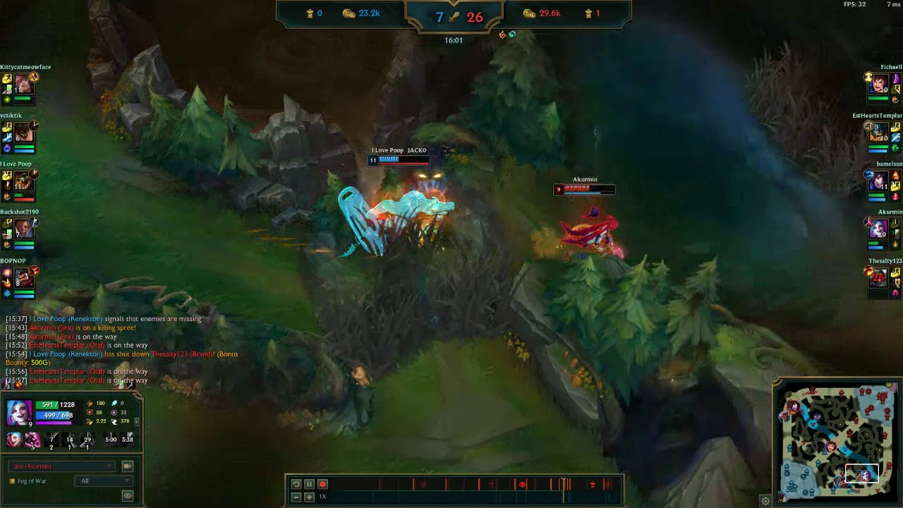 Quadra kill question mark - YouTube