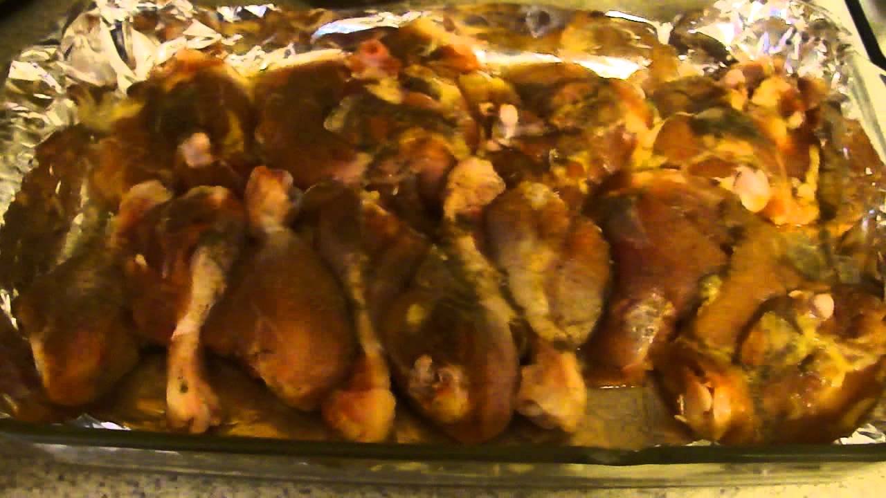 Pollo a la barbecue al horno (a mi manera) - YouTube
