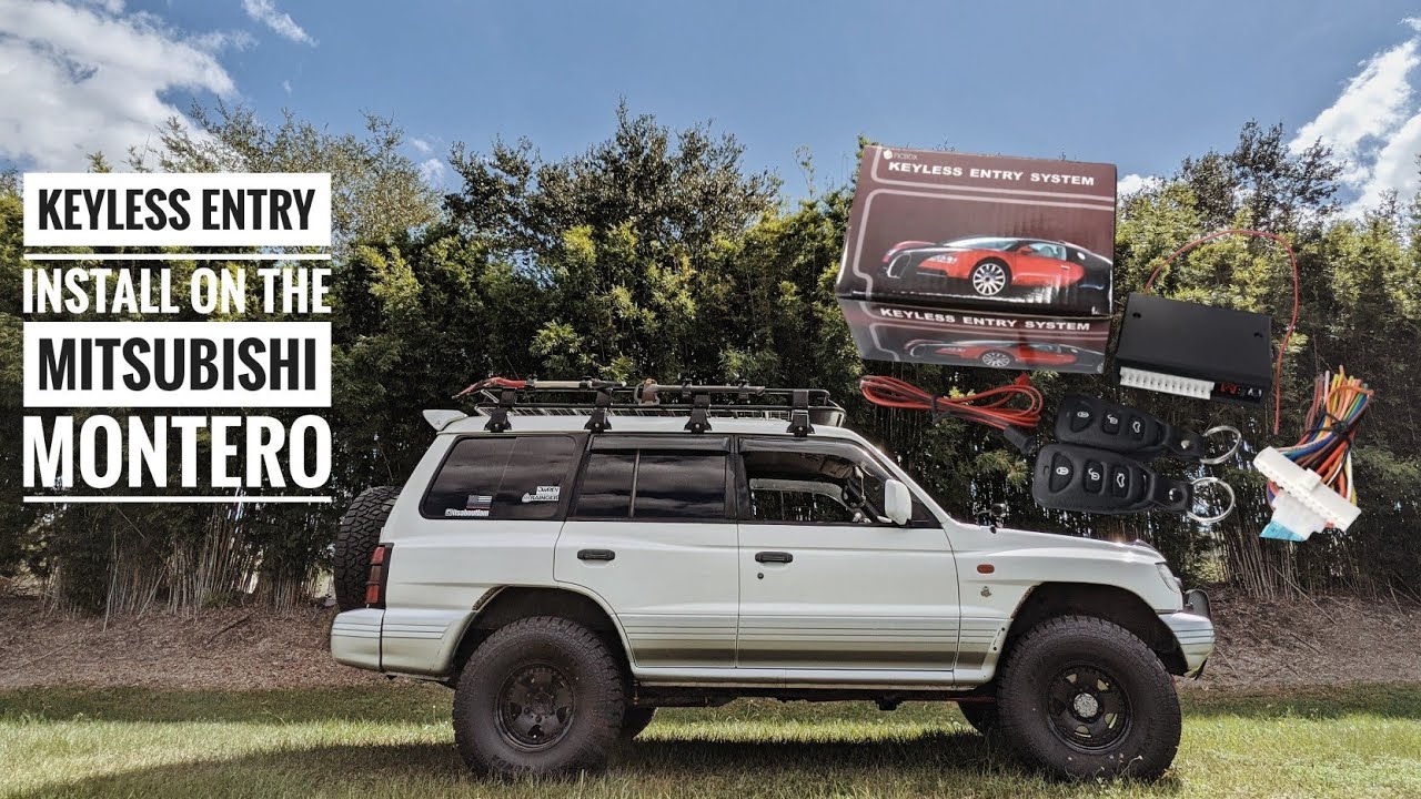 How to install Keyless entry on my 98-00 Montero (Ficbox) - YouTube