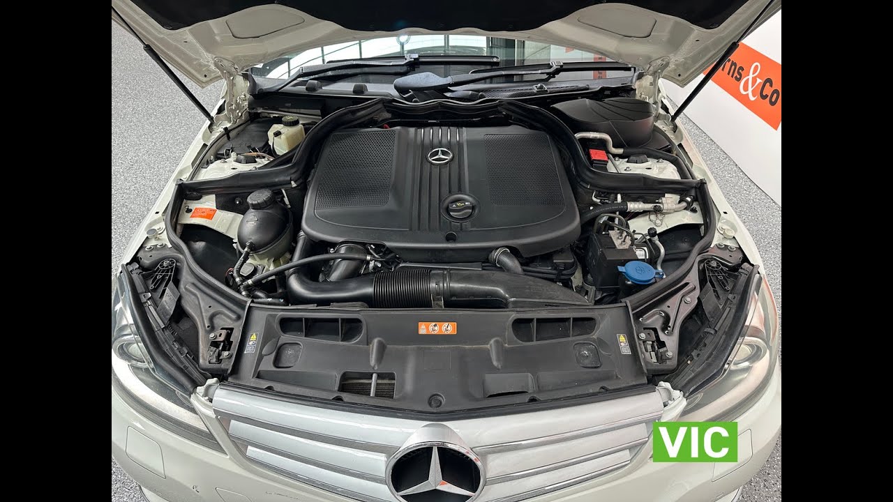 2011 Mercedes Benz C250 CDI Sedan - Engine Video - YouTube