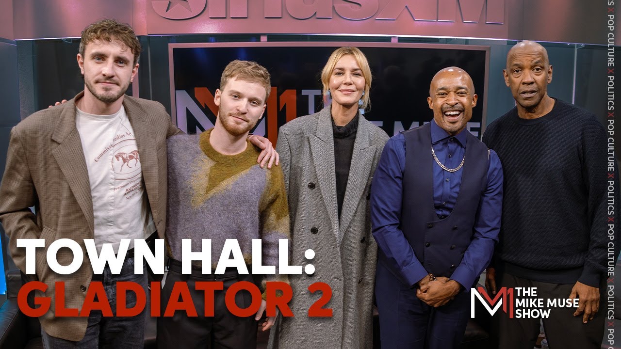Gladiator 2 Town Hall: Denzel Washington, Connie Nielsen, Paul Mescal ...