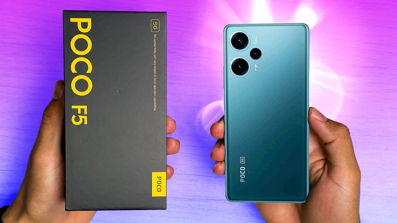 XIAOMI POCO F5 - com SNAPDRAGON 7+ Gen2 + 12GB RAM Unboxing e ...