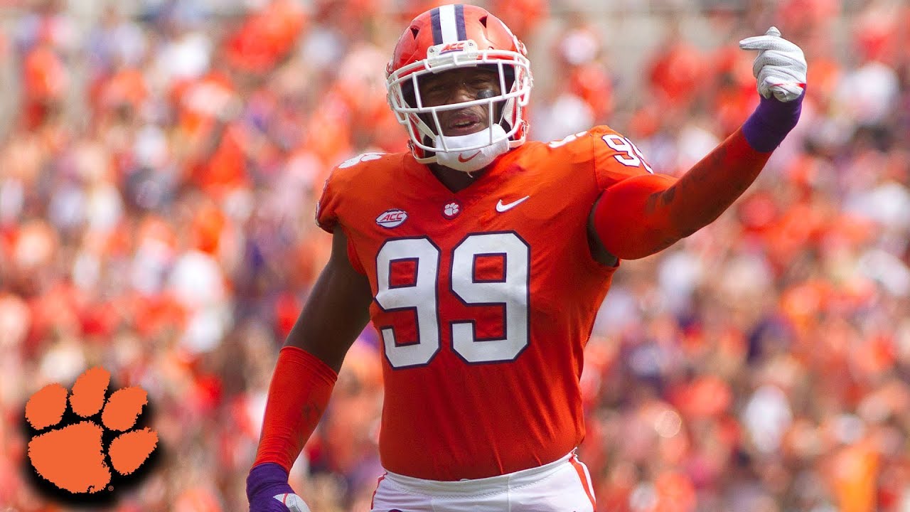 Clemson DE Clelin Ferrell Wins ACC Defensive Player Of The Year - YouTube