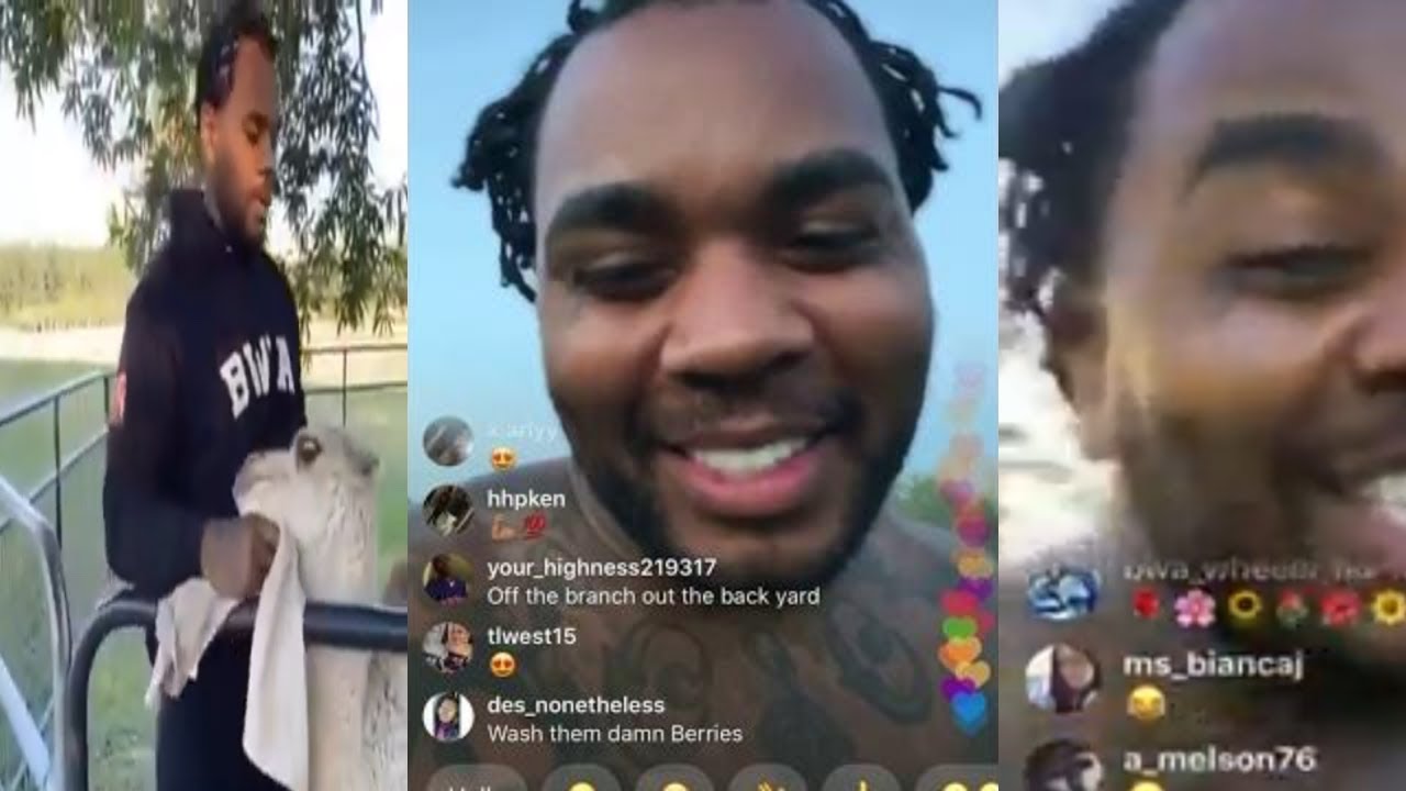Kevin Gates shows his camels IG Live *NEW* - YouTube